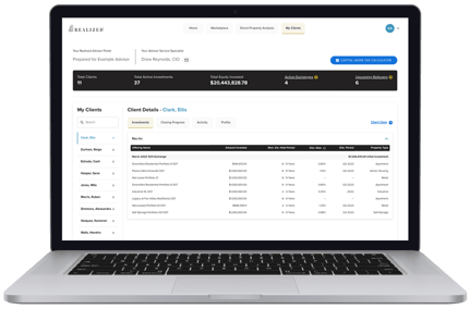 Financial Advisors - Tools for Portfolio Management